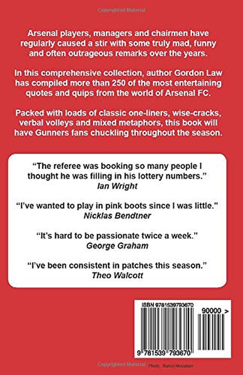 Arsenal Gunners Quotes