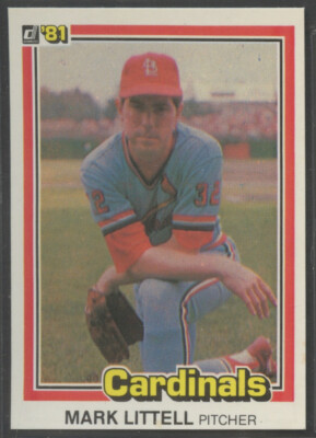 1981 Donruss #580 Mark Littell St. Louis Cardinals | eBay