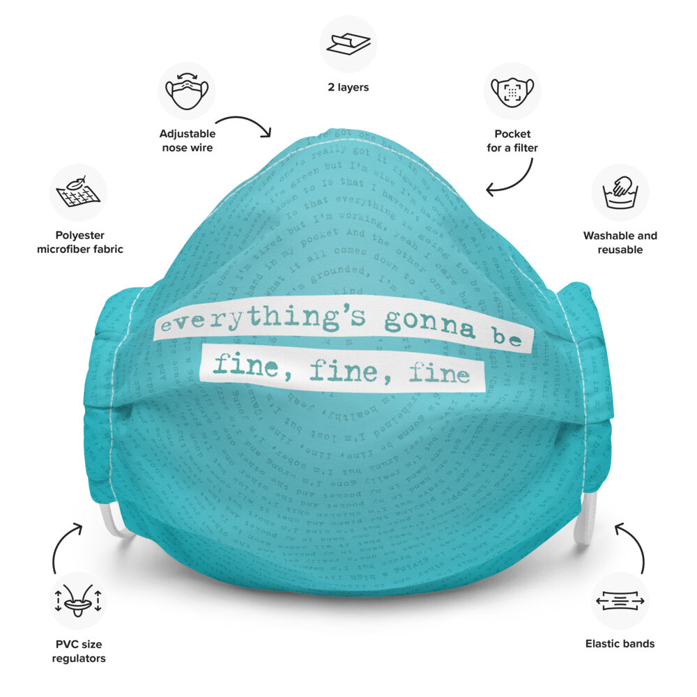 Jagged Little Pill Face Mask | Alanis Morissette Broadway Musical | eBay