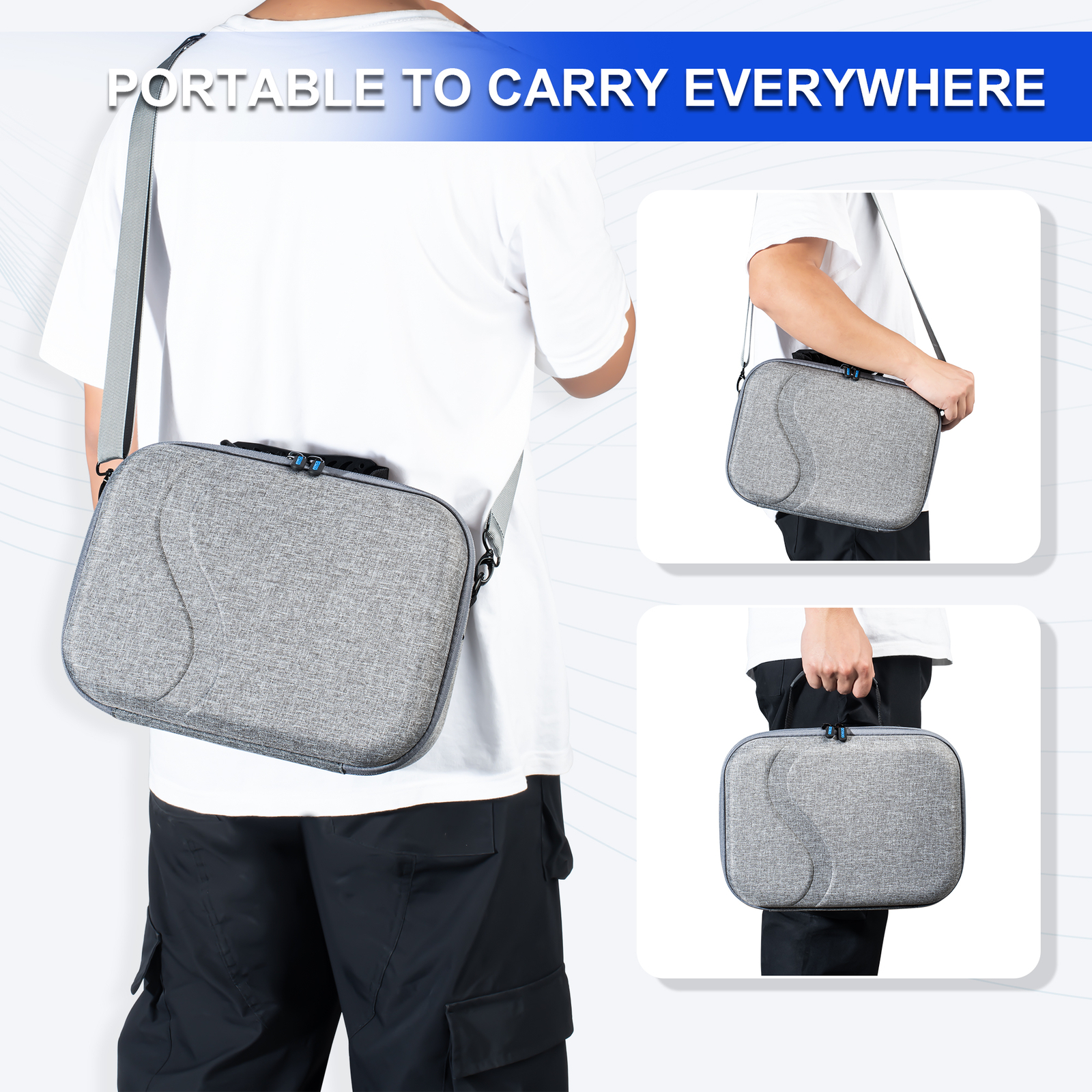 VR Headset Storage Bag Carrying Case for Quest 3 VR Glasses Headset ...