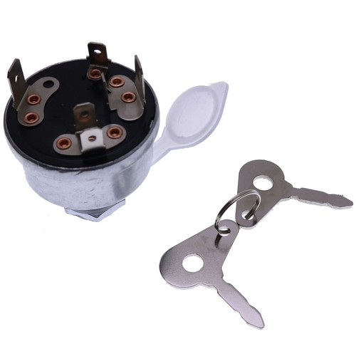 Ignition Switch W/2 Keys for IH International Tractor 474 485 495 574 ...