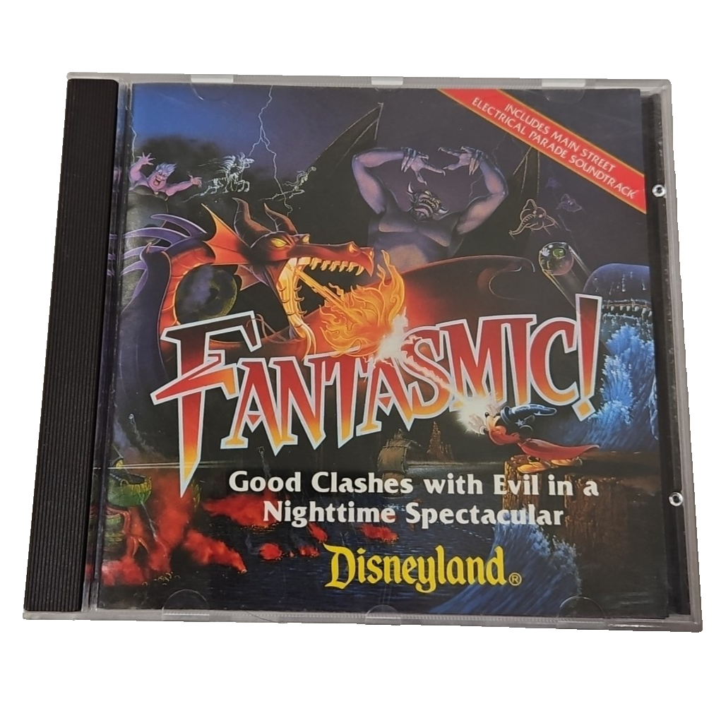 Fantasmic! Disneyland 1992 CD Main Street Electrical Parade Soundtrack ...