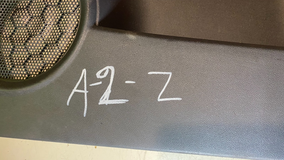 Fiat 500 Mk2 2008-16 3 Door Driver Side O/S Front Door Card Panel ...