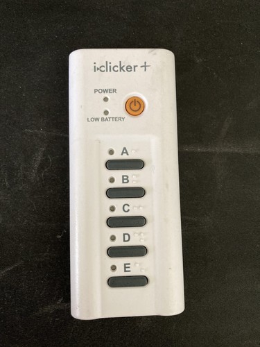 iClicker + Plus Student Response Remote Control Model RLR15 Tested | eBay