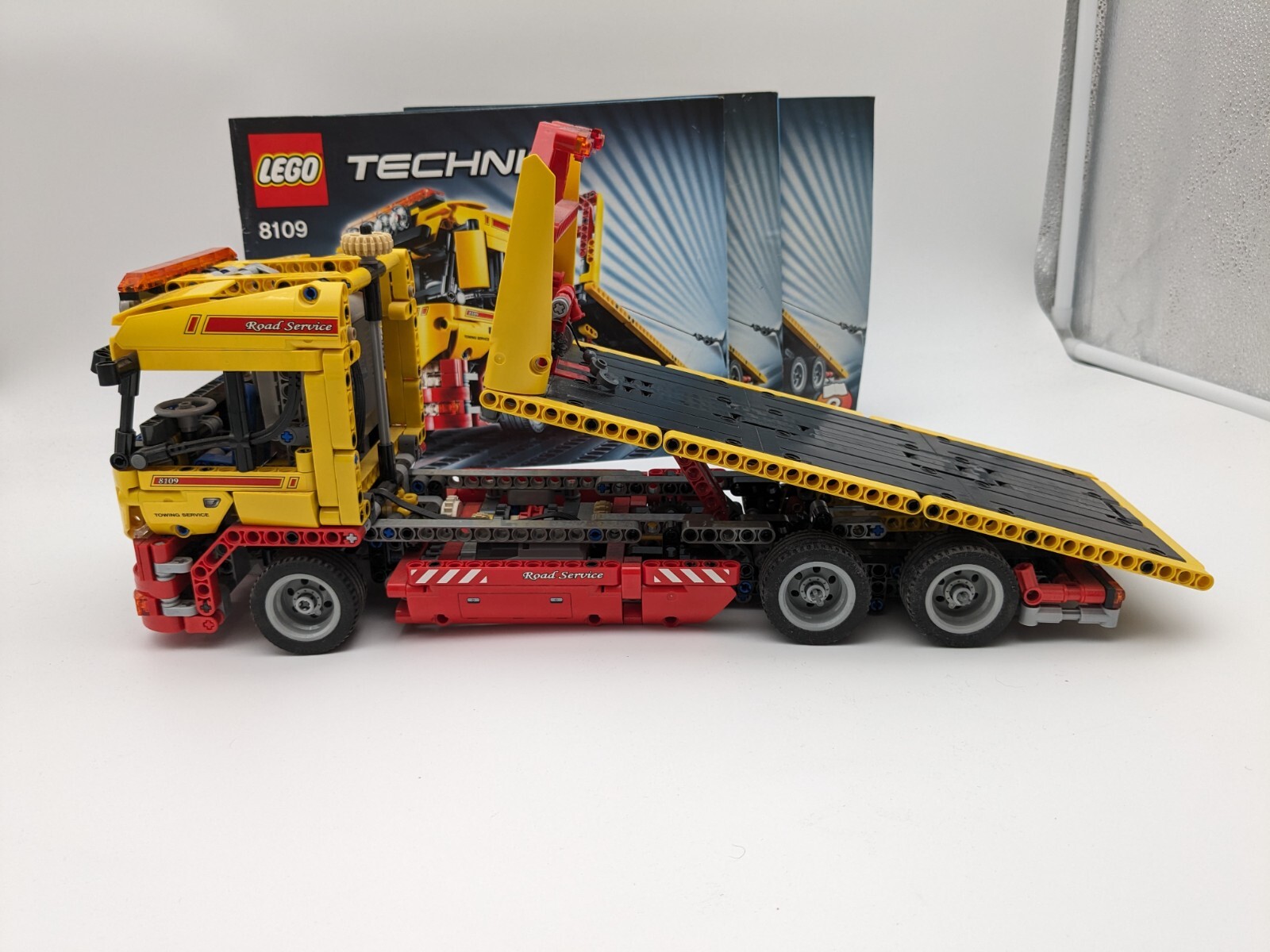 LEGO TECHNIC 8109 Tieflader Abschlepp Truck mit Bauanleitung 99% ...