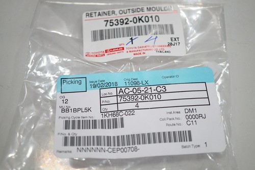 SCREW PAN TAPPING FRONT FENDER TOYOTA HILUX REVO ROCCO 2018 8pc 90167 ...