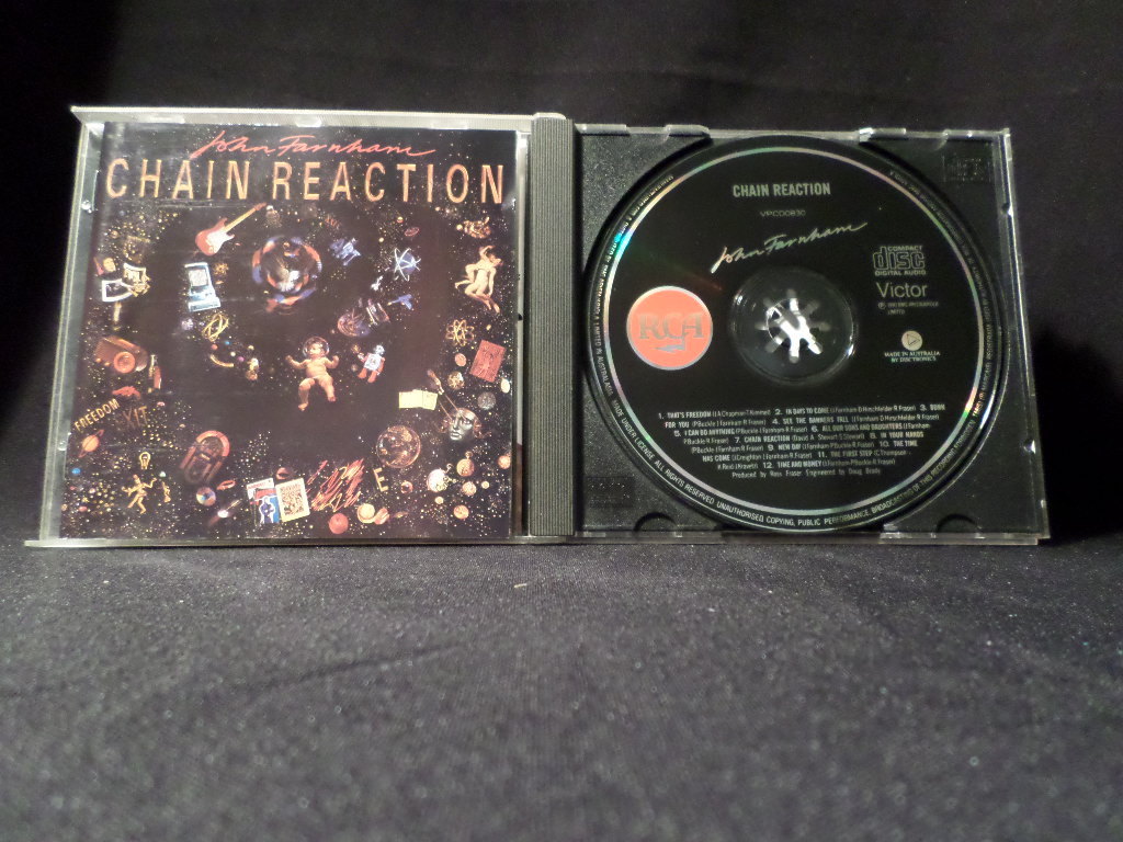 John Farnham. Chain Reaction. Compact Disc. 1990. Made In Australia | eBay