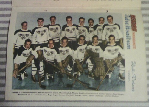 RARE Swedish Rekord #3/1950. Hull-Volant Hockey Canada. Boxing Complete ...