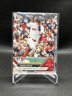 2025 Topps Now Marcelo Mayer RC “1st Career Hit” #214 Boston Red Sox | eBay