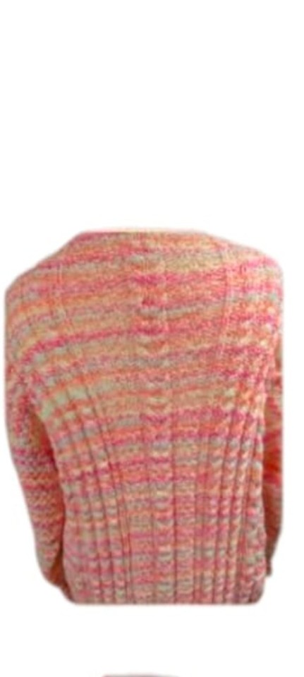 Ladies Hand Knitted Cardigan In Zuberant Summer Colours | eBay UK