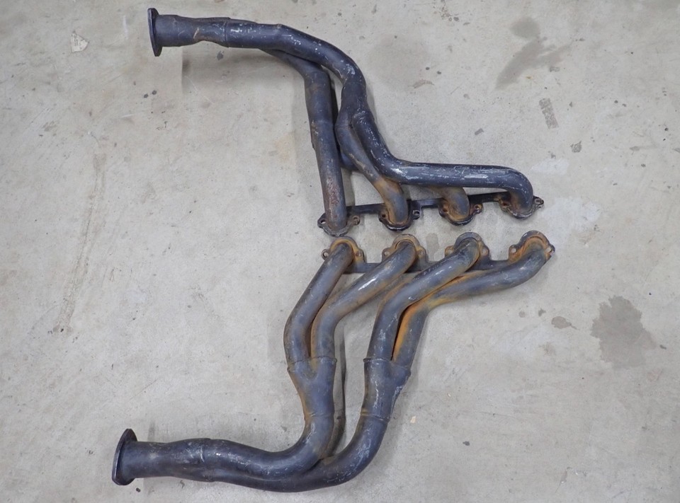Vintage Tri Y Exhaust Headers Big Block Ford ? 429 460 BBF TriY Lincoln ...
