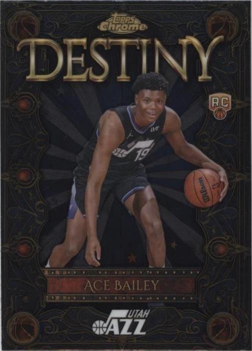 2025-26 Topps Chrome - Destiny Ace Bailey #D-5 (RC) for sale online | eBay