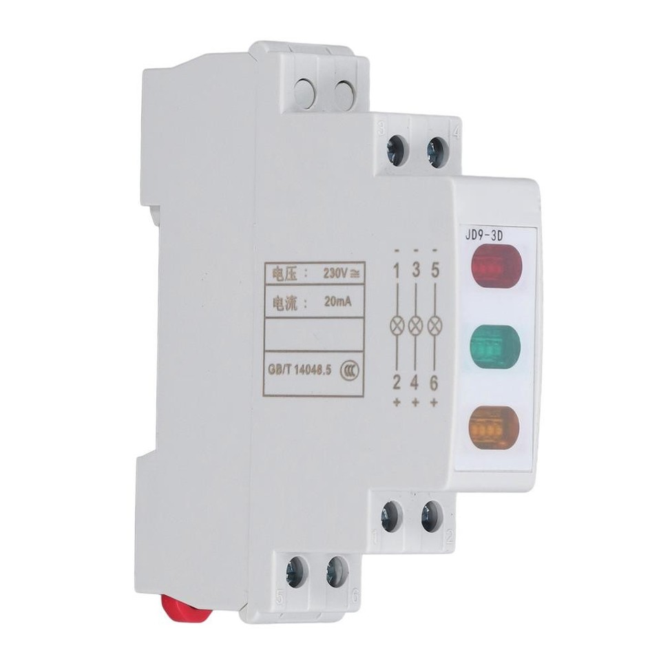 DIN Rail Indicator Light LED Indicator Lamp For Magnetic Starter ...