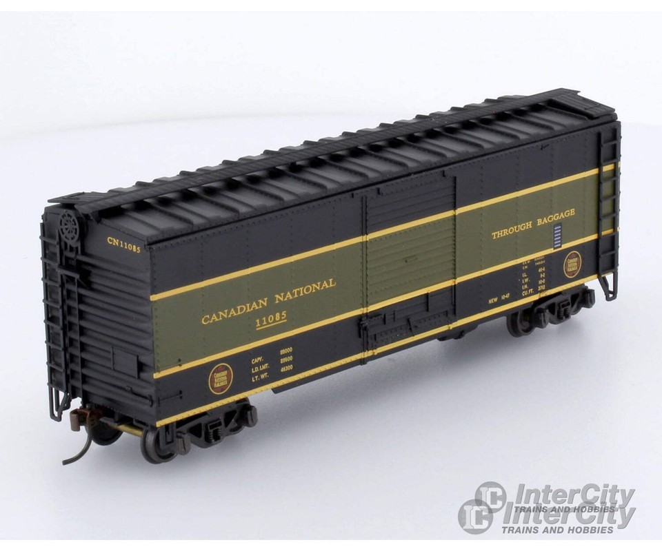 Trains Canada HO Scale CN Canadian National 40' Through Baggage Car ...