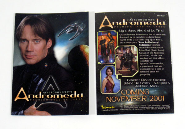 Lot of (12) 2001 Inkworks Andromeda Promo Card (SD-2001) Nm/Mt | eBay
