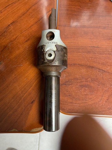 CRITERION DBL-202 1" STRAIGHT SHANK ADJUSTABLE BORING HEAD W/BAR ...