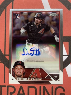 2023 Topps Chrome Update Dominic Fletcher RC Rookie Auto White Sox ...