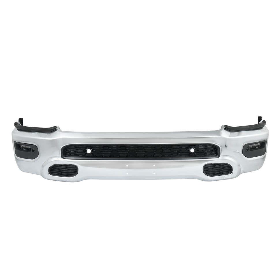 Fit 2019-2024 RAM 1500 Front Bumper Chrome Steel Cover Face Body Set ...