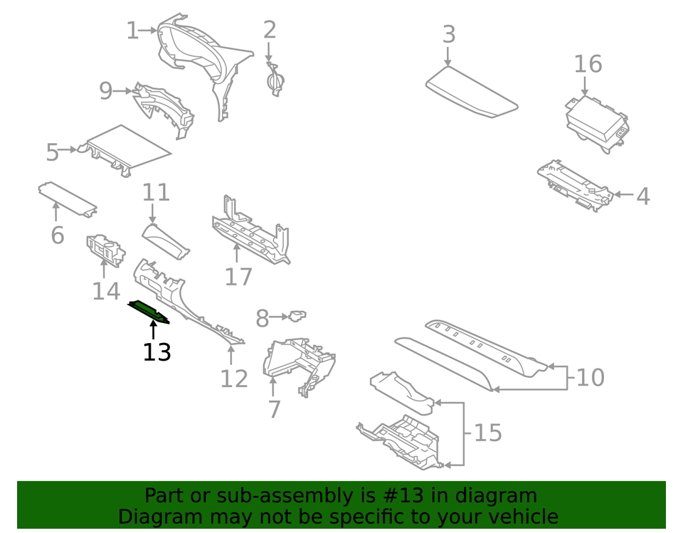 Genuine Subaru Fuse Box Door 66135aj020vh | eBay
