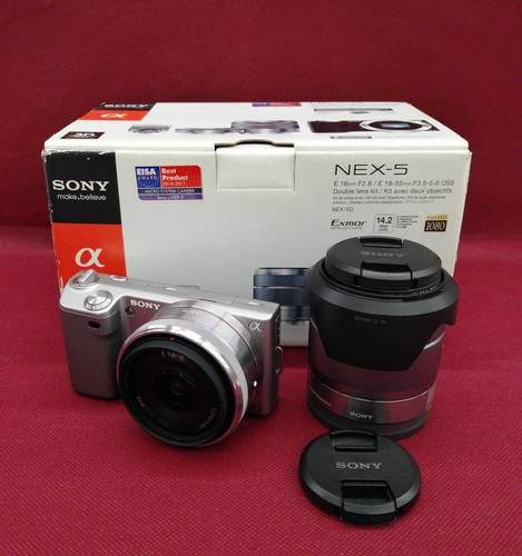 Sony Nex-5D Double Lens Kit Mirrorless Single-Lens Camera | eBay