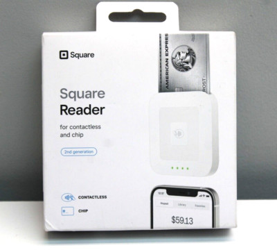Square Credit Card Reader for Contactless and Chip 2nd Generation. NEW ...
