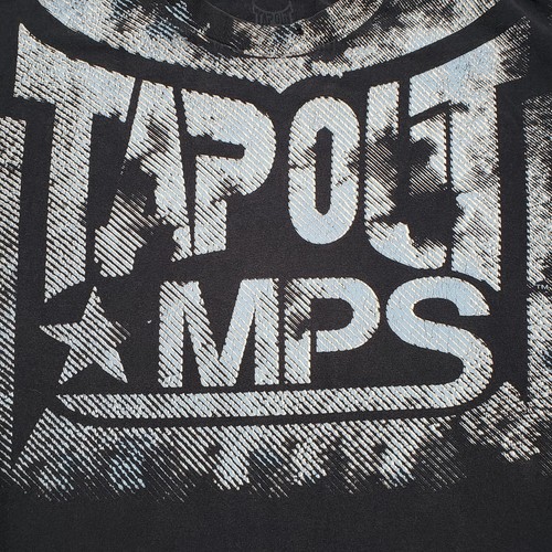 Tap Out MPS Shirt Mens XL Blue Short Sleeve Crew Neck Tee Y2K | eBay