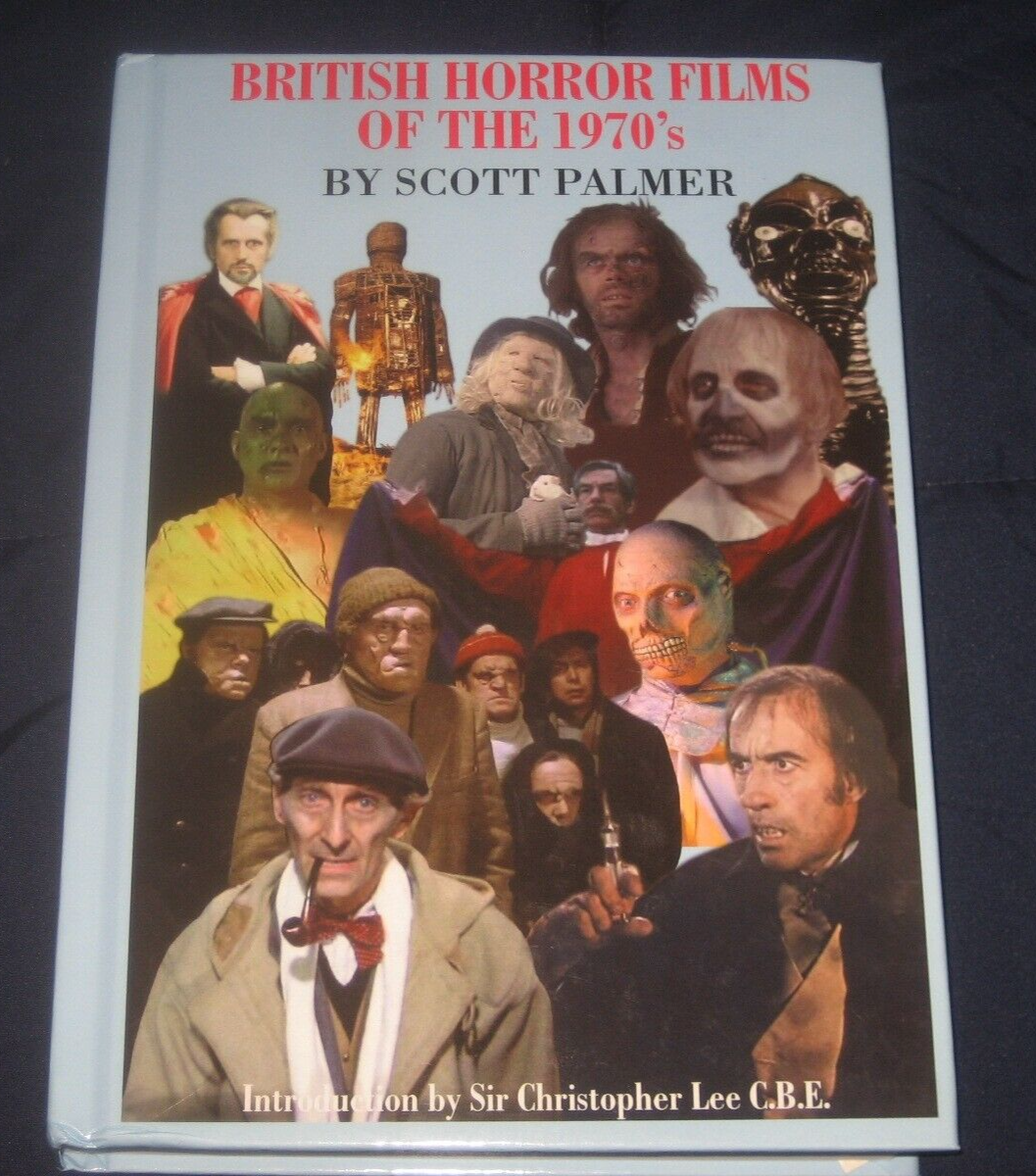 BRITISH HORROR FILMS OF THE 1970S (2017 ) - HTF hard cover HORROR book ...