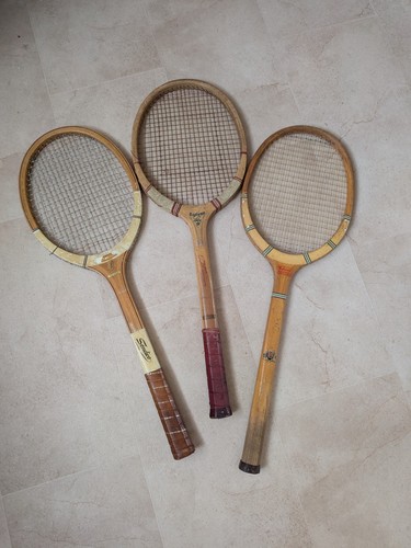 Vintage Wooden Tennis Rackets (3) | eBay UK