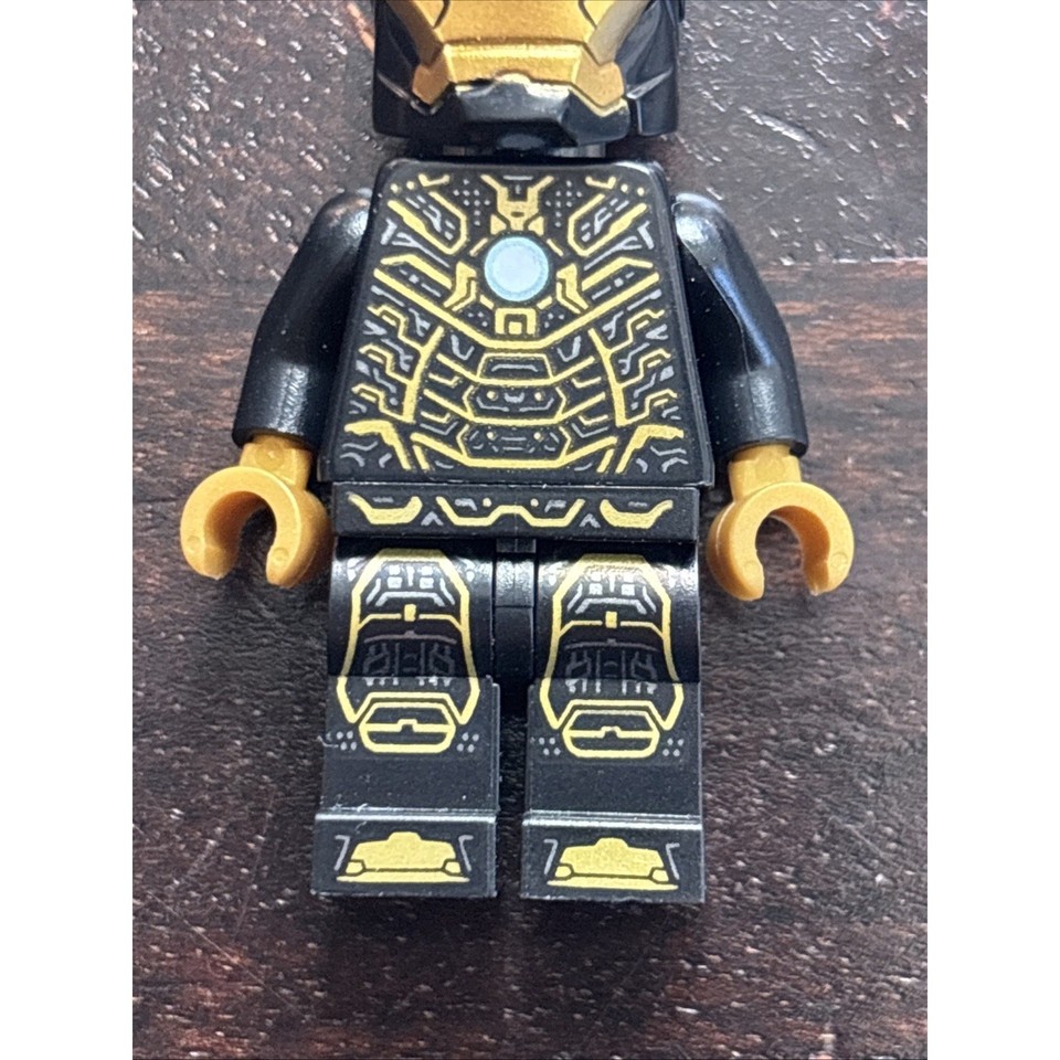 Lego Iron Man Minifigure - Mark 41 Armor, Trans Clear Head #sh0567 Set ...