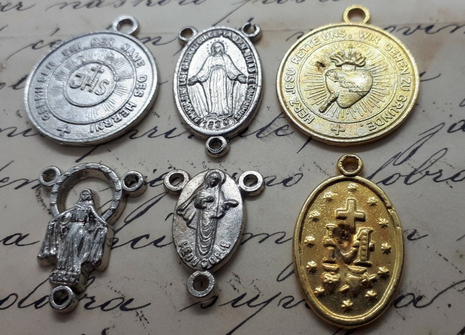 Roman Catholic medals, Croatia, Bosnia Vintage Catholic Religious Medal ...