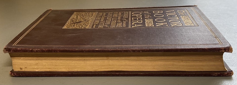 Antique 1912 The Victor Book Opera 70 Grand 300 Illustrations Descripts ...