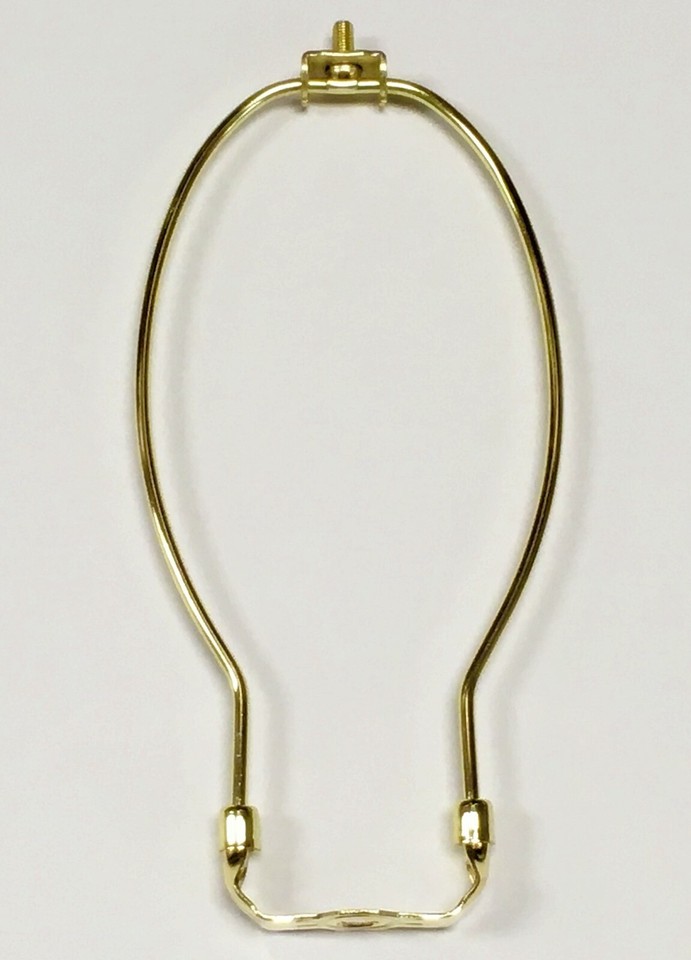 Lamp Parts-Lamp HARP W/Saddle 5" to 12" Heavy Duty 3 Finishes: AB,PB,PN ...