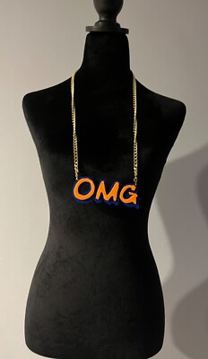 New York Mets "OMG" Necklace. New York Mets 3d printed OMG Jose ...
