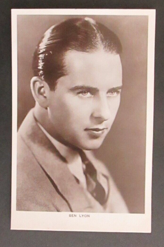 Ben Lyon Movie Actor Picturegoer 213 RPPC Postcard | eBay