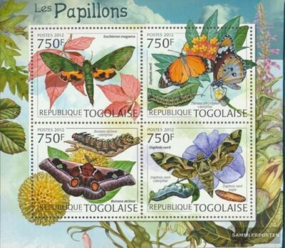 Togo 4423-4426 Kleinbogen (kompl. Ausgabe) postfrisch 2012 ...
