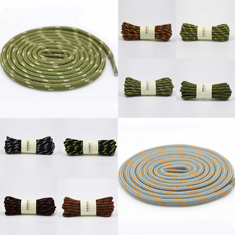 Unisex Shoe Shoelaces Shoes Rope Shoe Tie Round Bold Classic Runnin ...