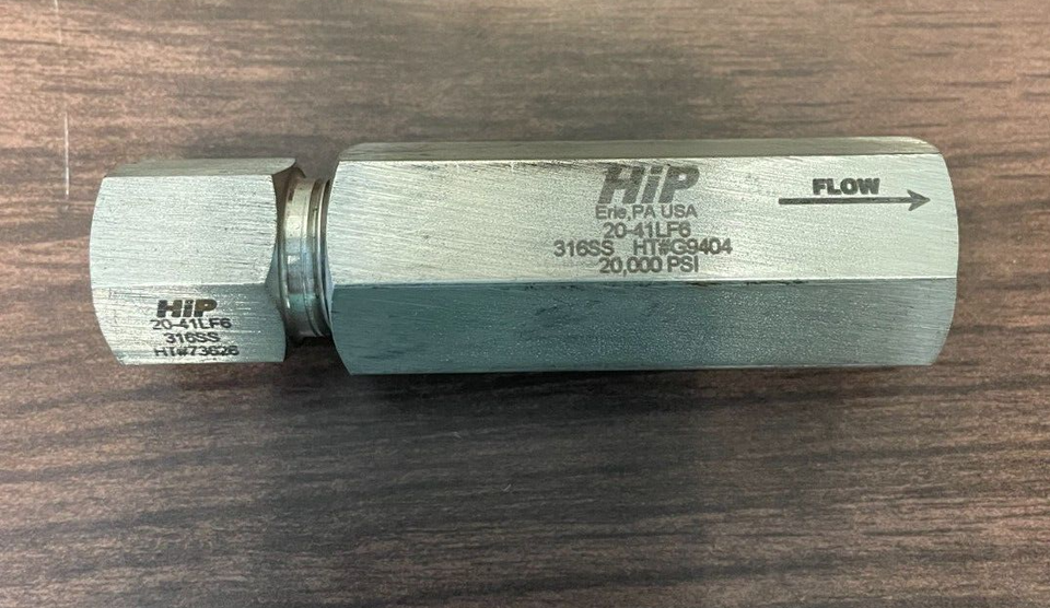 LOT - Qty 12 HiP Ball Check Valve Medium Pressure 20-41LF6 316SS 20,000 ...