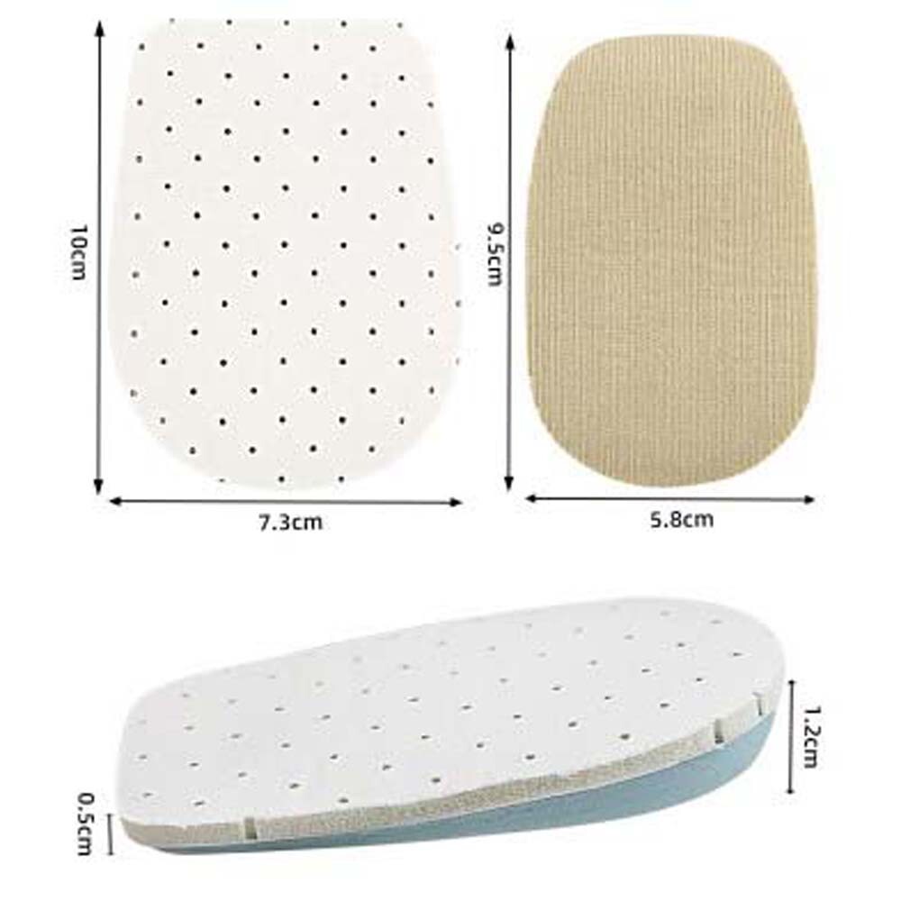 Foot Care Tools Back Heel Pads Latex Sponge Heel Cushion Soles Men ...