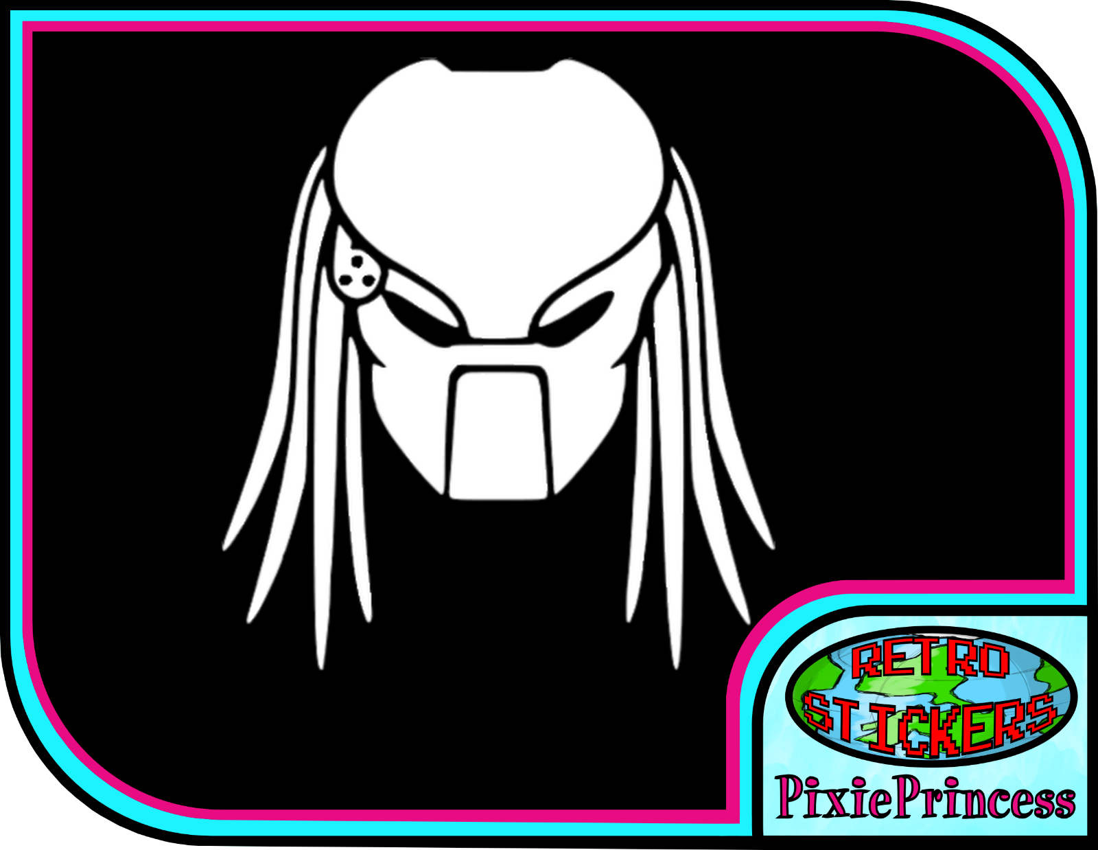 Predator AVP Xenomorph G Vinyl Sticker Laptop Car Bike Truck Wall ...