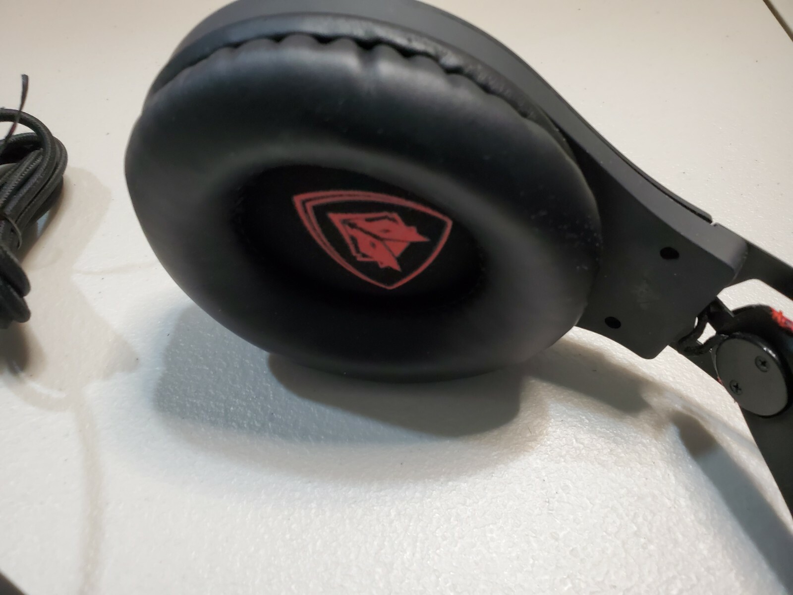 (WIRE SKIN TORN) Hellcrack Video Game Headset for Xbox PC - Black (6764 ...