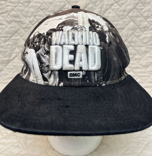 The Walking Dead TWD 2015 AMC All Over Print AOP Snapback Hat Cap OSFM ...