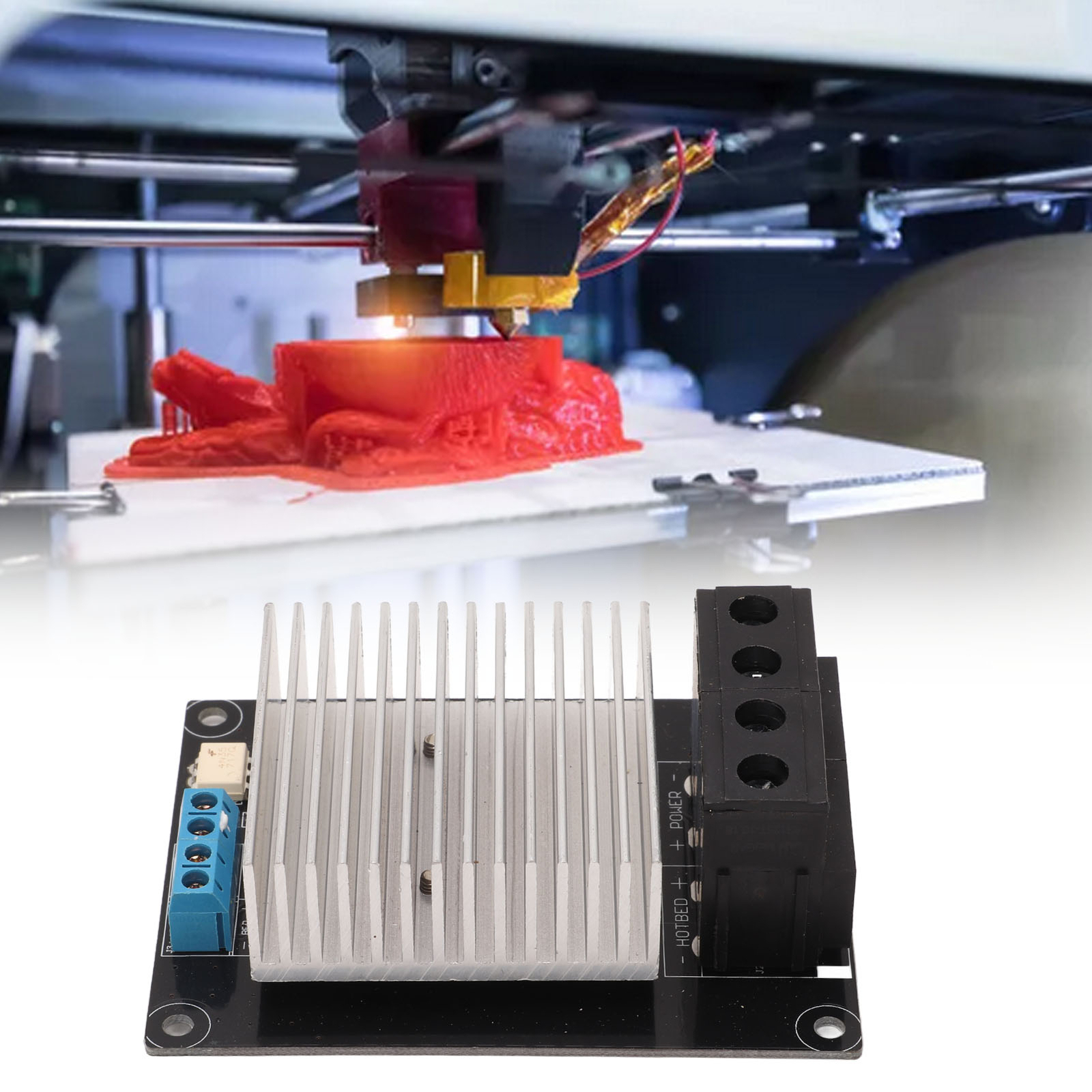 3D Printer Heating Controller MKS MOSFET MOS Control Module Board 30A ...