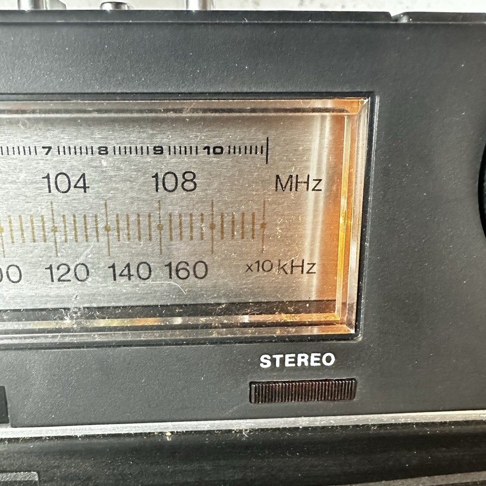 Vintage Boom Box 8-Track Player AM-FM Stereo Emerson TPX-55 TESTED, No ...