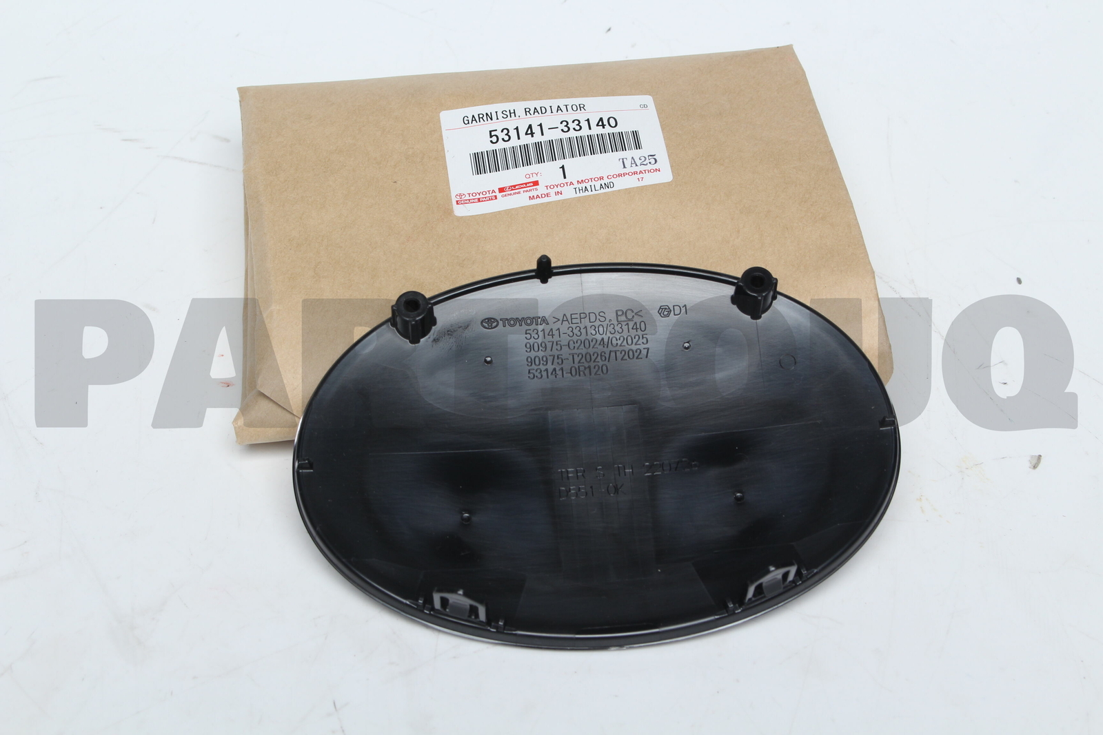 5314133140 Genuine Toyota GARNISH RADIATOR 53141-33140 | eBay