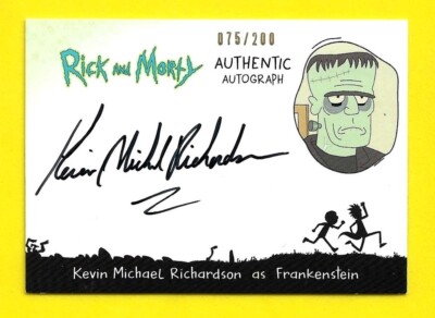 Rick and Morty Season 2 Autograph KMR-F Kevin Michael Richardson as ...