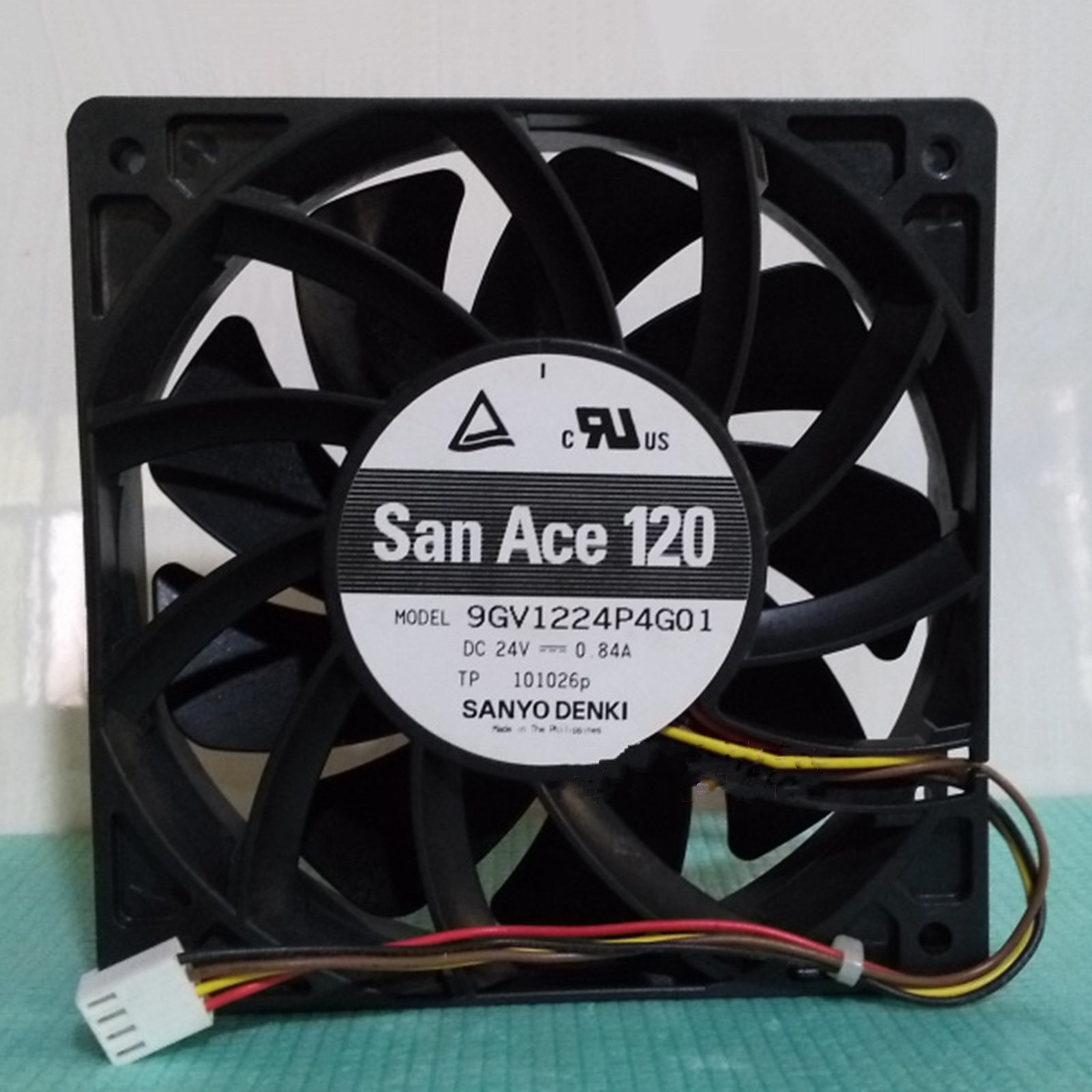 9GV1224P4G01 24V 0.84A For SANYO San Ace120 New cooling fan | eBay