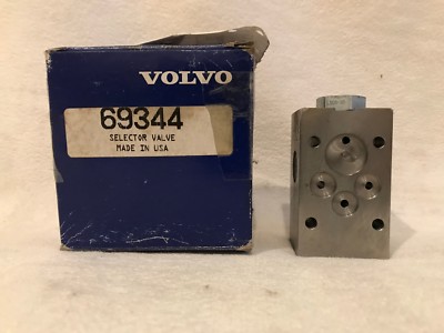 VOLVO Motor GRADER Part Number 69344 Selector Valve OEM | eBay