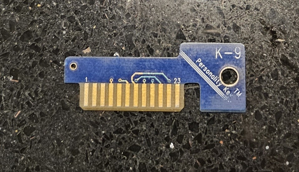 Snap-On K-9 Personality Key MT2500 MTG2500 MODIS SOLUS ETHOS VERUS Scan ...