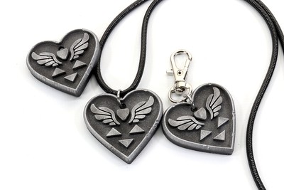 Deltarune Heart Symbol Keychain / Necklace - Deltarune | eBay