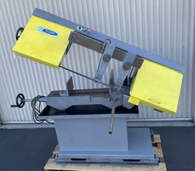 9"X 16" RUTLAND MODEL # 9 HORIZONTAL BAND SAW TYPE 2673-5000 2HP 220 ...